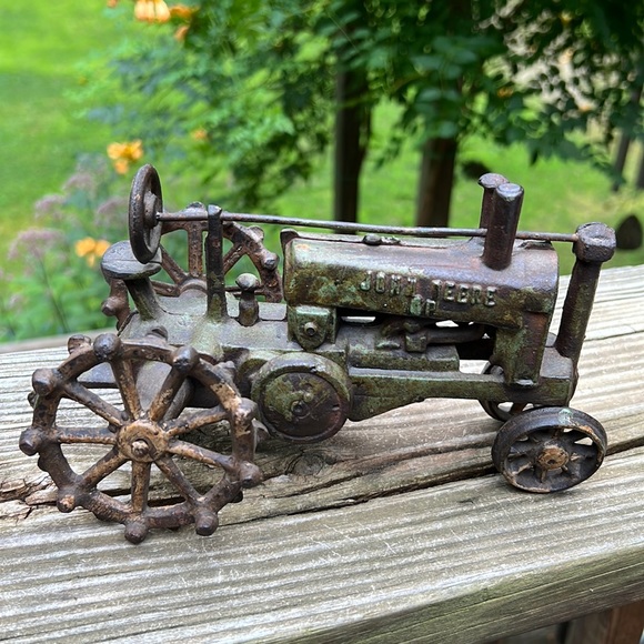 Vintage | Accents | Vintage John Deere Tractor Cast Iron | Poshmark